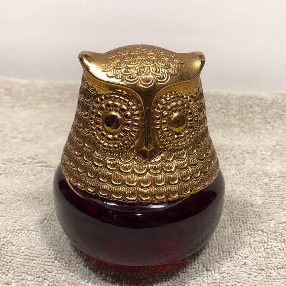 Avon | Bath & Body | Vintage 97savon Owl Fancy Perfume Bottle Full Of ...